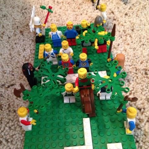 A Lego Journey through Holy Week